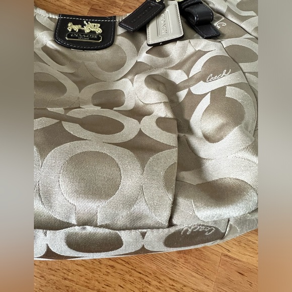 Coach | Bags | Nwt Coach Madison Op Art Lurex Signature Abigail ...